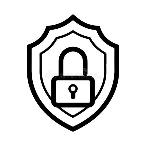 Security Symbol Outline Stock Illustrations 203149 Security Symbol