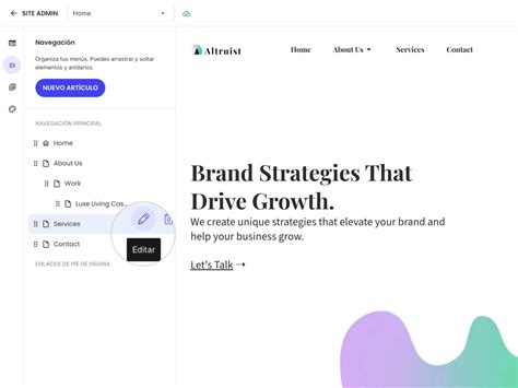 Cómo Renombrar Páginas En La Navegación De Mi Sitio Bc De Siteground