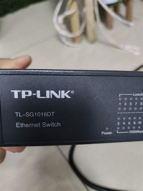 Tplink 16 Port Ethernet Switch Computers And Tech Parts And Accessories Networking On Carousell