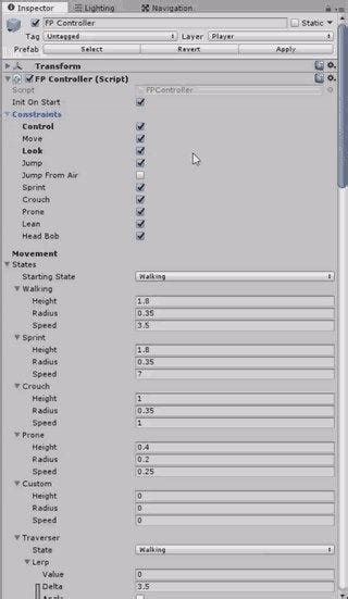Freee Advanced Rigidbody Firstperson Controller Unity3d