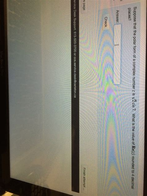 Solved Suppose That The Polar Form Of A Complex Number Z Is Chegg