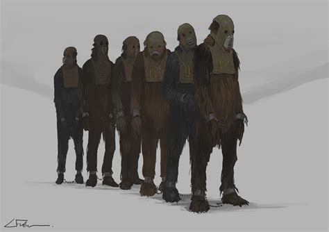 Artstation Solo A Star Wars Story Wookie Chain Gang
