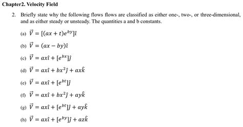 solved 2 briefly state why the following flows flows are
