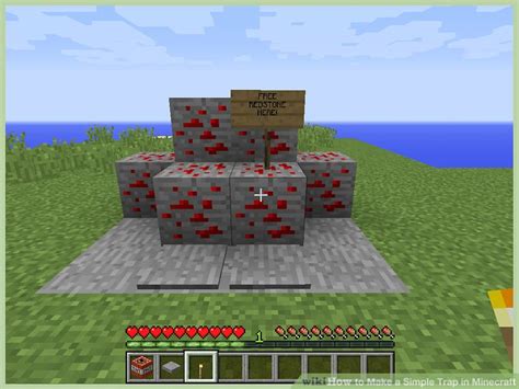 How To Make A Simple Trap In Minecraft 9 Steps With Pictures