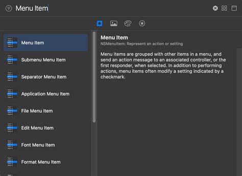 Xcode How Does One Add Additional Items To NSMenu In Interface Builder Stack Overflow