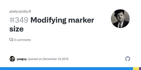 Modifying Marker Size · Issue 349 · Plotlyplotlyr · Github