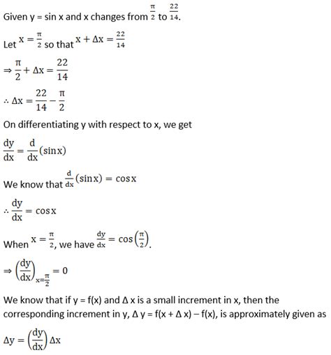 Rd Sharma Class 12 Solutions Updated For 2023 24 Chapter 14 Differentials Errors And Approximations Rd Sharma Class 12 Solutions Updated For 2023 24 Chapter 14 Differentials Errors And Approximations