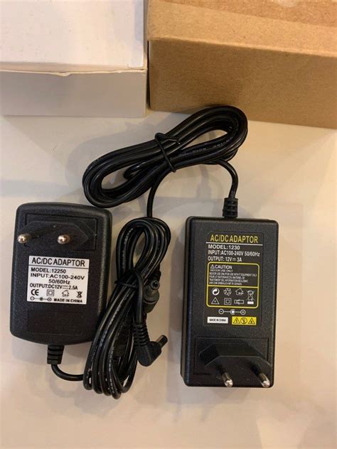 Ac Dc Adaptor Power Supply Charger Computers Tech Parts Accessories Cables Adaptors On