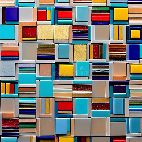 1566 Abstract Mosaic Tiles A Visually Captivating Background Featuring Abstract Mosaic Tiles In
