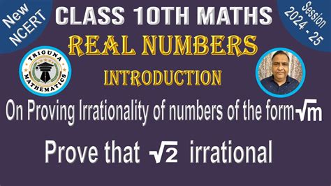 Class 10 Maths Chapter 1 Exercise 1 2 Real Number Prove That