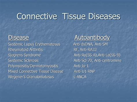 Mixed Connective Tissue Disease Rnp At Hayley Chipper Blog