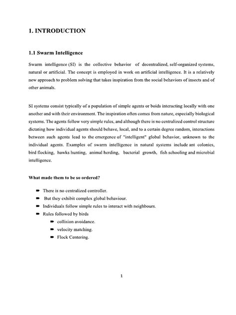 Swarm Intelligence Ant Colony Optimization Pdf
