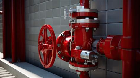 Premium Photo Drain Valve And Floodgates Generative Ai