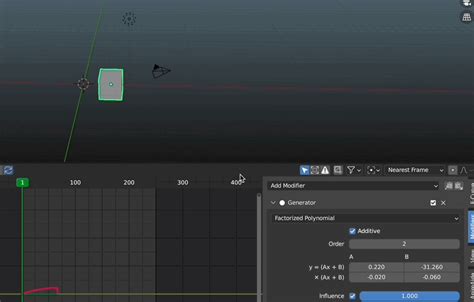 Generator Modifier Speed Gradually Reduce Animation And Rigging
