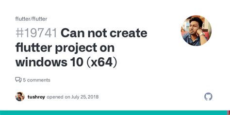 Can Not Create Flutter Project On Windows X Issue Flutter Flutter GitHub