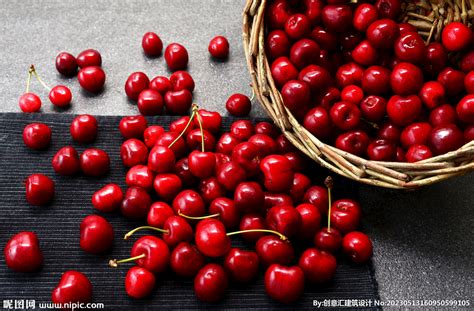 樱桃摄影图 水果 生物世界 摄影图库 昵图网