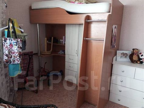 Продам кровать-чердак, б/у, в наличии. Цена: 5 000₽ во Владивостоке