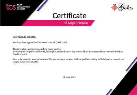 Anamika Samanta On Linkedin Cybersecurity Tcs Tcsgems Grateful Hardworkpaysoff Latepost