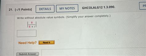 solved [ 1 ﻿points]ghcolalg12 1 3 090 write without