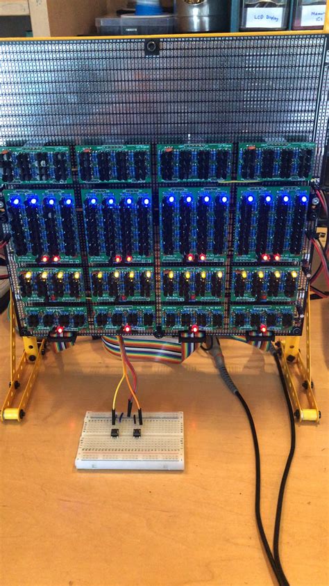 400khz 16 Bit Program Counter Made Out Of Transistors Includes Bus Interfaces And Jump Logic