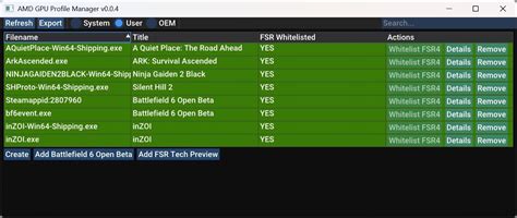 New AMD Radeon GPU Tool Allows Users To Force Enable FSR In More Games TechPowerUp