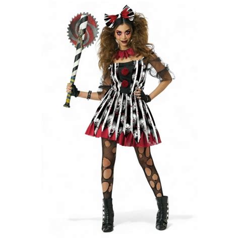 Womens Sexy Clown Costume