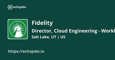 Fidelity Is Hiring Director Cloud Engineering Workload Automation