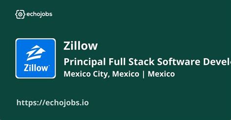 Zillow Is Hiring Principal Full Stack Software Development Engineer Mexico Mexico City