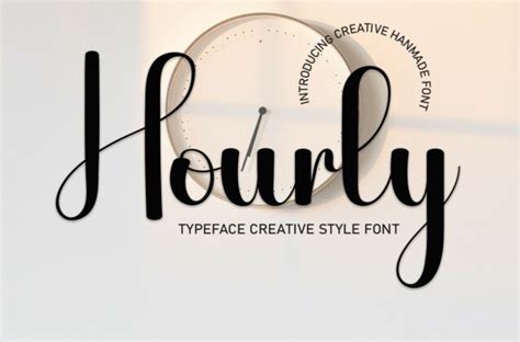 Hourly Script Font Download Free Font