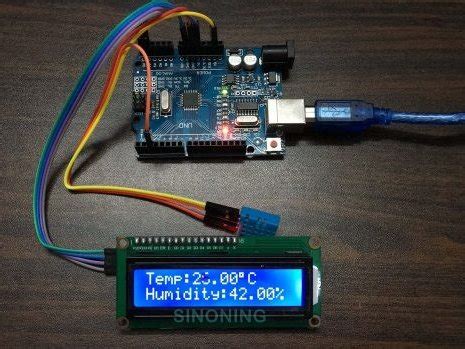 Arduino LCD I C DHT Hygrothermograph Thermometer Arduino Project Hub