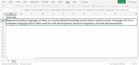 How To Convert HTML To Text In Cells In Excel Sheetaki