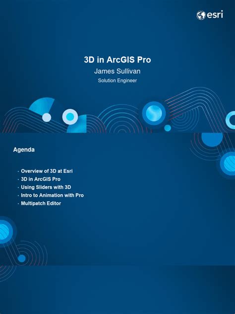 3d In Arcgis Pro Pdf Arc Gis Esri