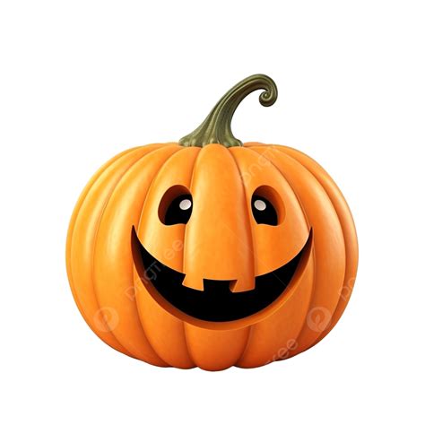 Halloween Linda Calabaza Naranja Curvada Con Cara De Bigote Gracioso En