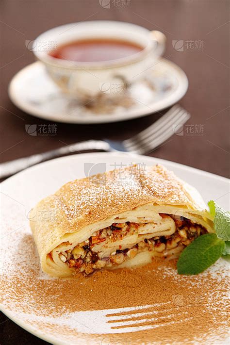 山核桃派特写镜头