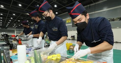 최고의 조리병 선발대회 2021 황금삽 셰프 어워즈 본선전 개최