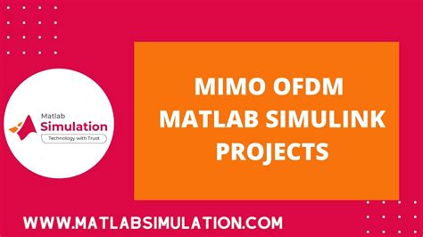 Mimo Ofdm Matlab Simulink Projects Mimo Ofdm Matlab Code Ofdm