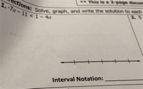 solved this is a 2 page docun 1 ections solve graph and write the