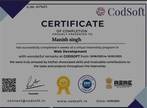 manish singh on linkedin internshipjourney codsoftinternship intern