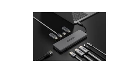 Sitecom 10 In 1 Usb4 Power Delivery Multiport Dockingstation Grijs