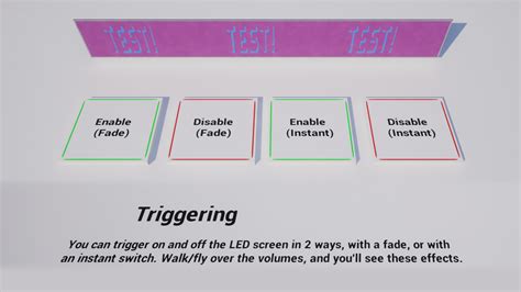 scrolling led sign for unreal engine — christopher albeluhn