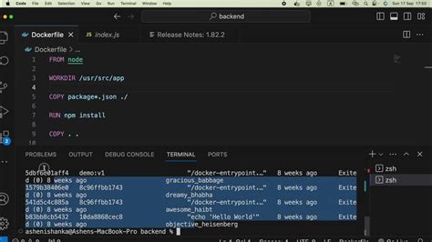 How To Check Docker Runningnot Running Containers Using The Terminal Youtube