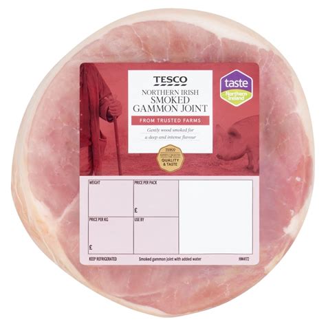 Tesco Northern Irish Smoked Gammon Joint 1 317kg 1 420kg Tesco