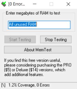 How To Test For Bad Memory RAM In Windows