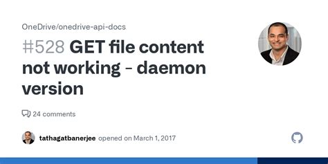 get file content not working daemon version · issue 528 · onedrive