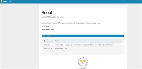 Personal Event History Issue Clinical Genomics Scout GitHub