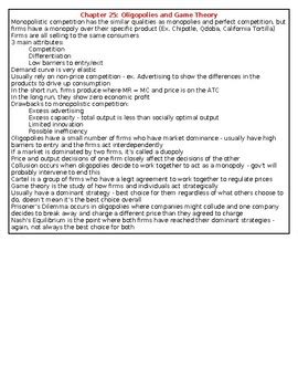 AP Micro Unit 4 Cheat Sheet By Jay Pom TPT