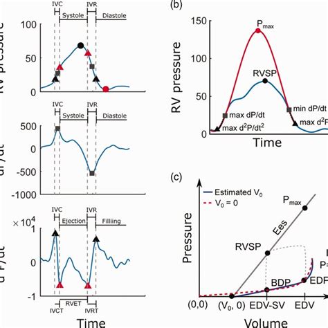 Methods To Assess Systolic And Diastolic Rv Function Using Rv Pressure Download Scientific