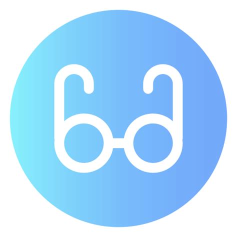 Eyeglasses Generic Flat Gradient Icon