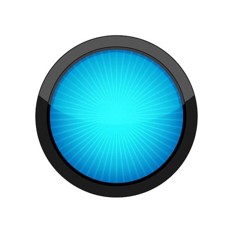 premium vector round button vector illustration