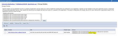 updating websphere to support keycloak oidc authentication for